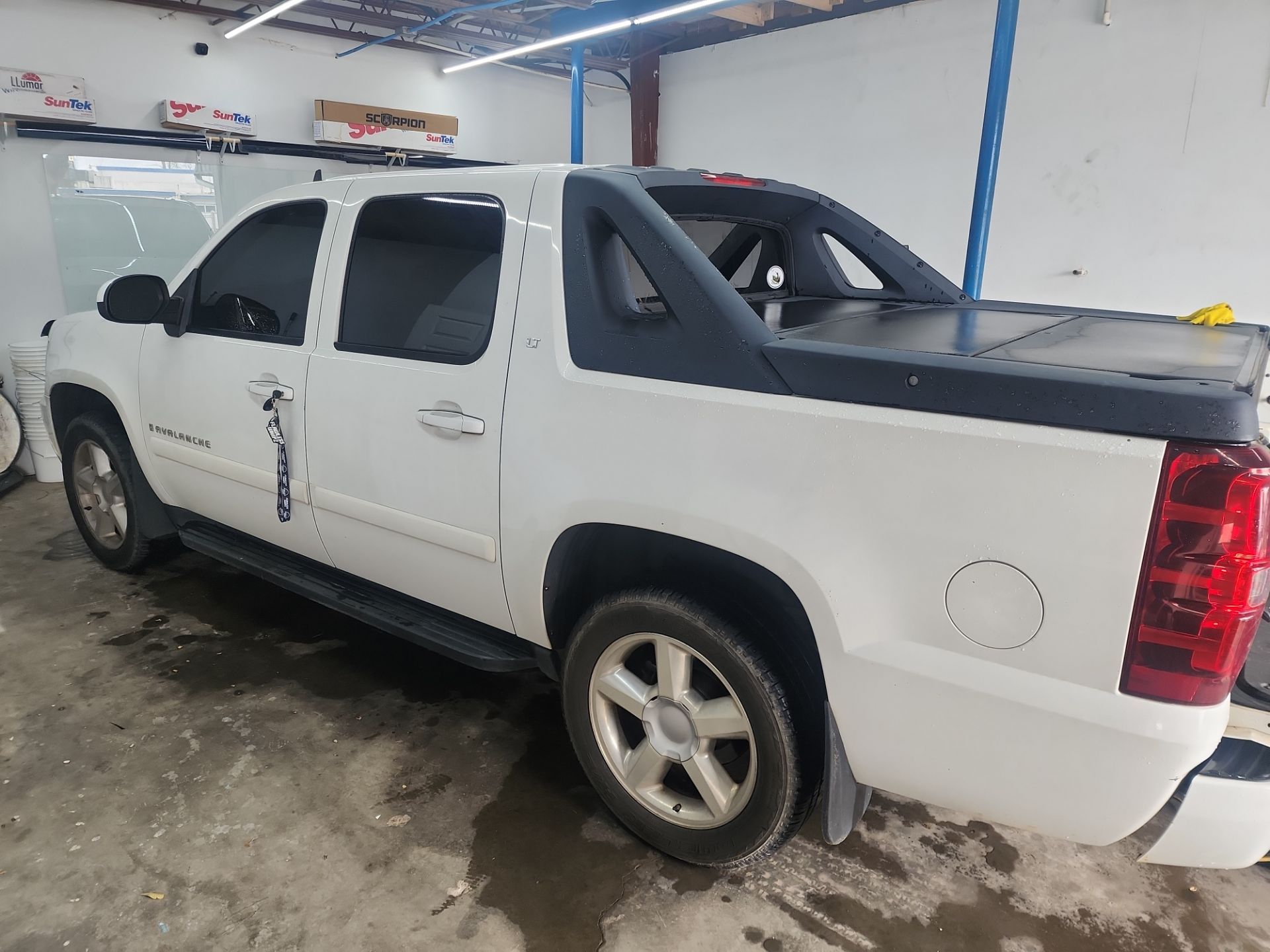 Chevrolet Avalanche Truck window tint in Pensacola - T's Window Tinting