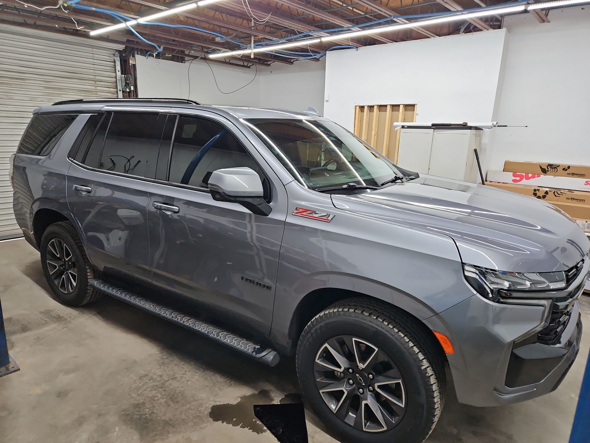 Chevy Tahoe window tinting in Pensacola FL - T's Window Tinting