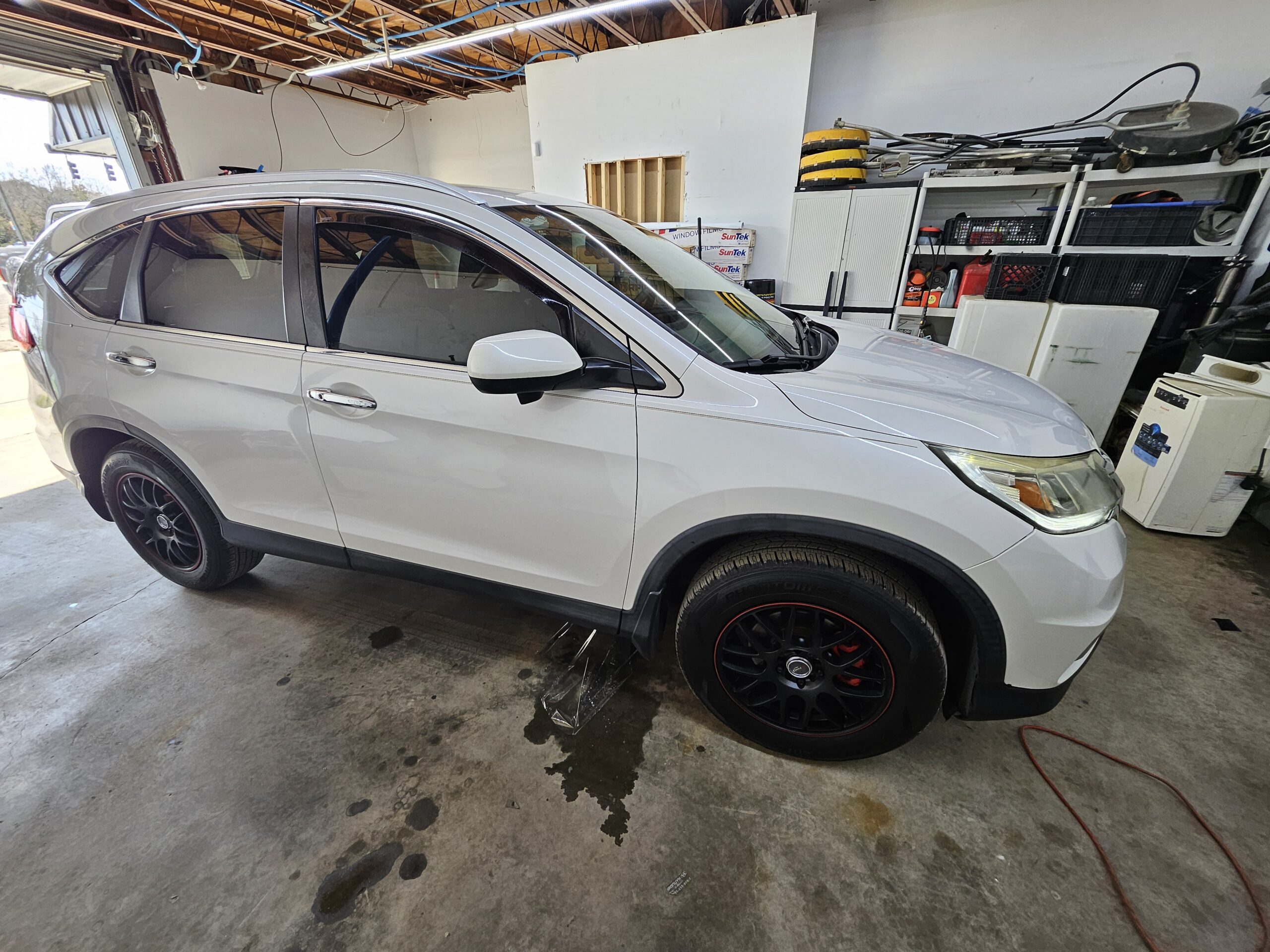 Replace Front Doors On Crv 2 Project in Pensacola FL 32534 - T's Window Tinting